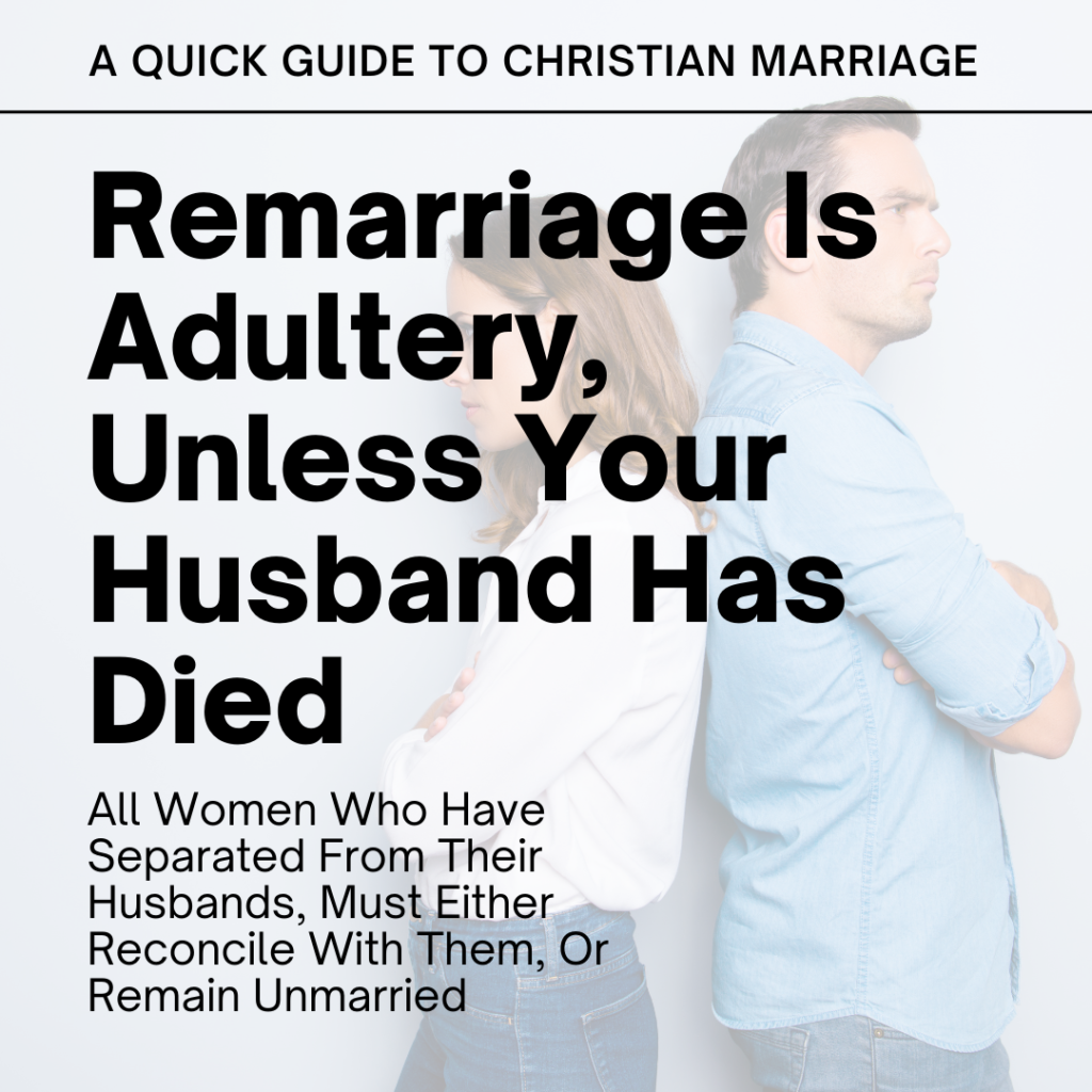 Remarriage Is Adultery - Amos Ministries